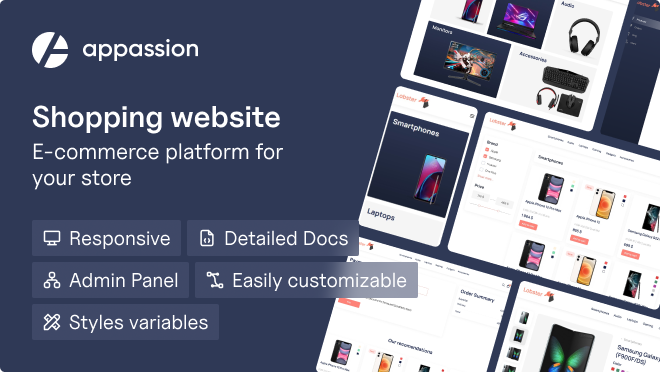 Retail Marketplace Template | Bubble